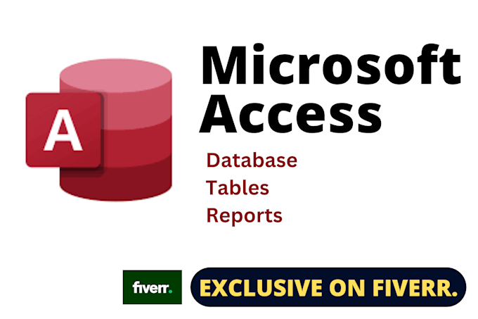 Create Microsoft Access Database And Queries Project For You By Mrasmy Fiverr 9204
