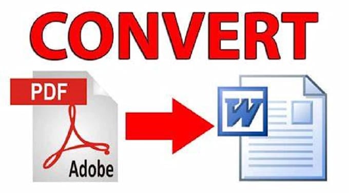 Convert pdf file to word file by Moeez_jutt | Fiverr