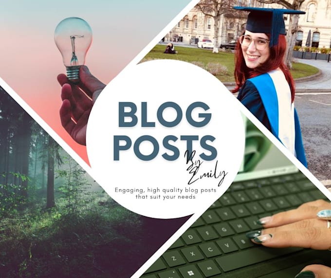 Write engaging and optimised blog posts for your business by Emilyharrison25 | Fiverr