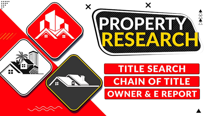 Do real estate property title search and chain of title by ...