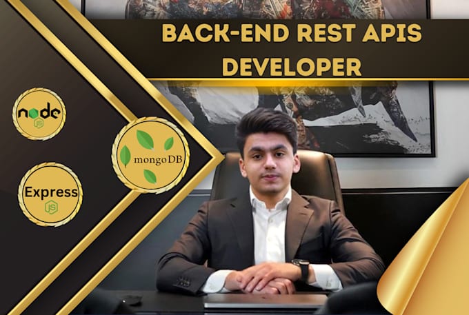 Be your backend web developer using nodejs rest api by Mr_abdullah41 ...
