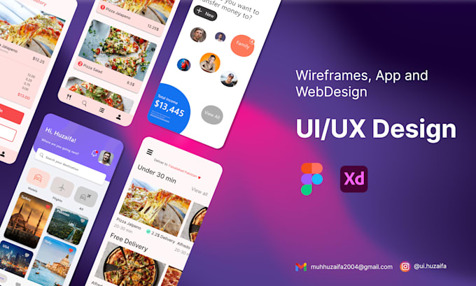 Create wireframes, web, and mobile app ui design effectively by ...