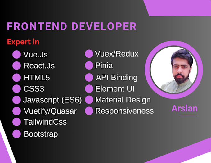 Be your frontend vuejs developer by Arsu_developers | Fiverr Be your frontend vuejs developer by Arsu_developers | Fiverr