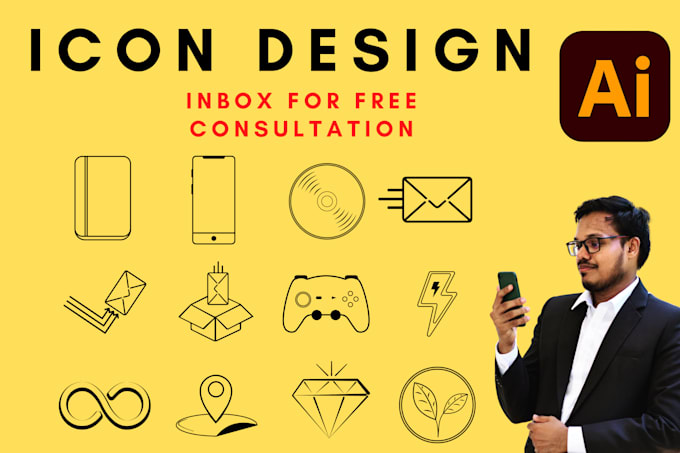 Design custom vector icon set for you by Max_outs | Fiverr