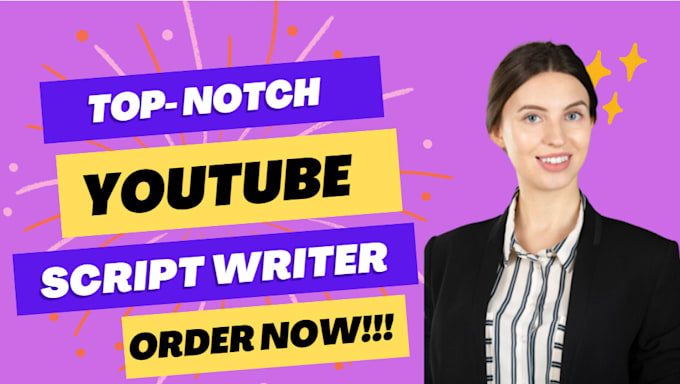 Write youtube video script by Sameeroffical | Fiverr Write youtube video script by Sameeroffical | Fiverr