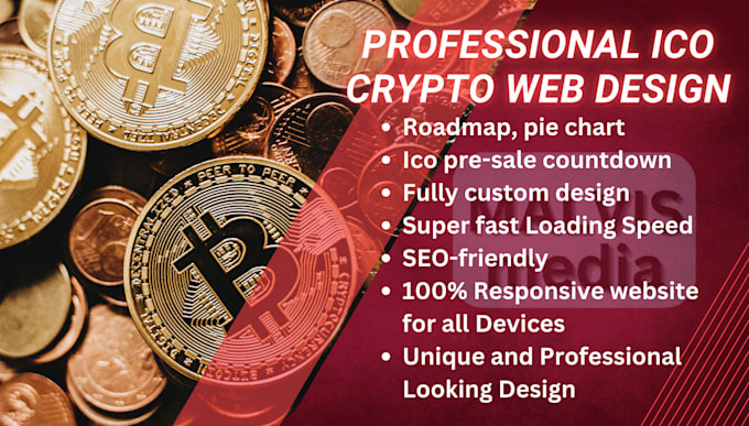 Build ico website, landing page, crypto landing page, website, nft ...