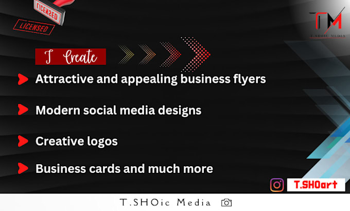 Create professional and unique graphic design for your business project ...