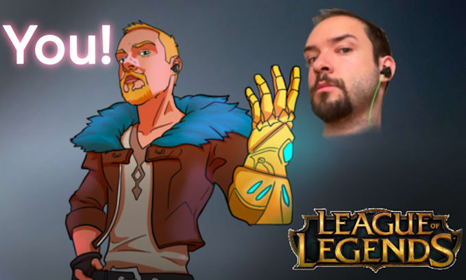 Illustrate you as your favorite league of legends character by ...