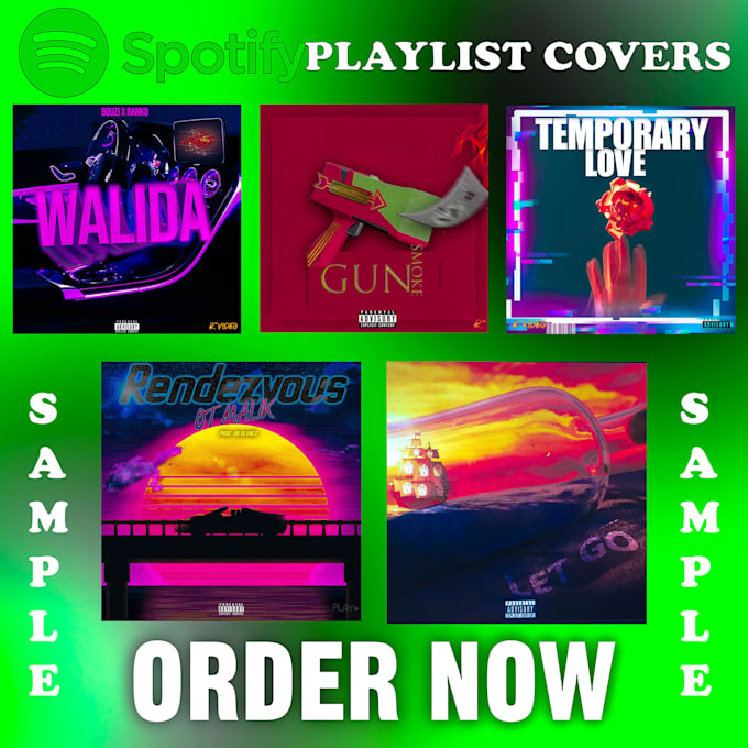Design a album cover or art for spotify playlist by Rvideodirector | Fiverr