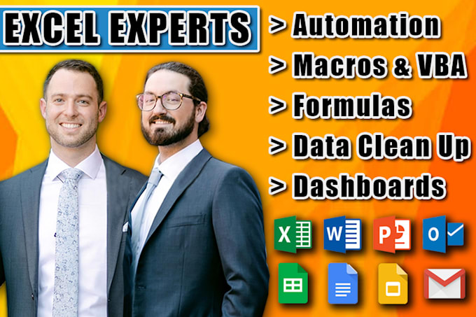 Be your expert in excel, google sheets, automation, formulas, macros, charts by Automationpros ...