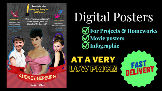 Create digital posters at a very low price by Sammy_xoxo04 | Fiverr