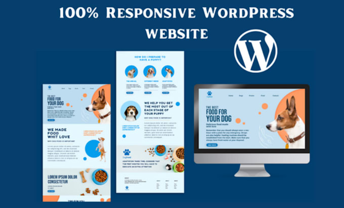 Create responsive wordpress website design and landing page by Tanya1992 | Fiverr