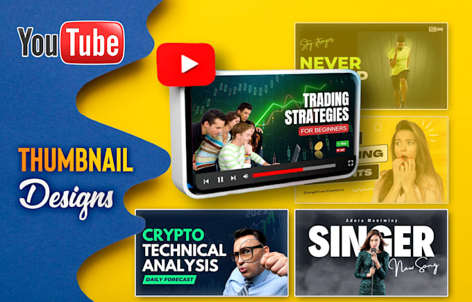 Design clickable view boosting eye catchy youtube thumbnails by ...