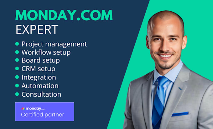 Setup custom monday crm project management and workflow solutions by Petermostis | Fiverr
