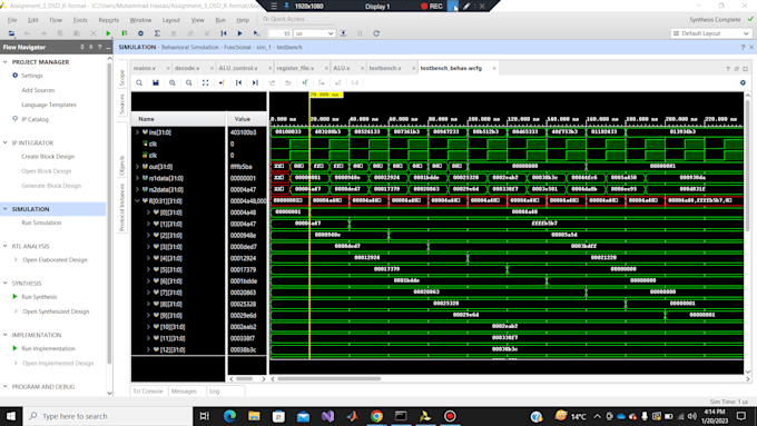 Design Hardware Digital System Using Verilog Vhdl For Fpga In Vivado Modelsim By Calmhassan 