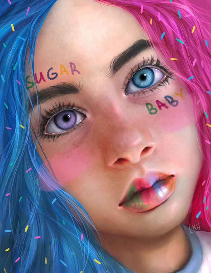 Draw some wonderful realistic cartoon portraits with high detalisation ...