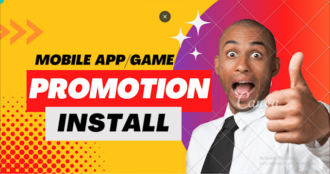 Mobile app marketing, game promotion, app install by Destore1 | Fiverr