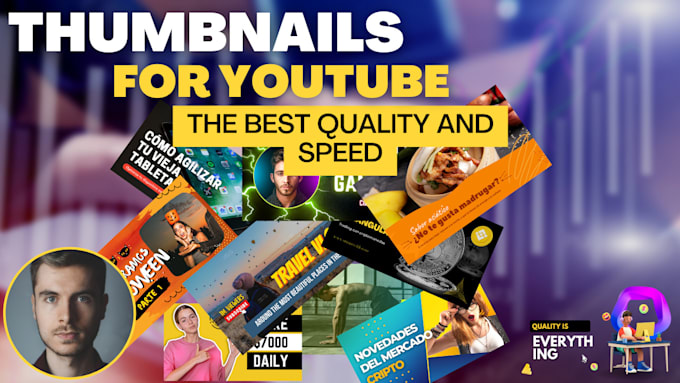 The best and most striking thumbnails for youtube by Matiasv10 | Fiverr