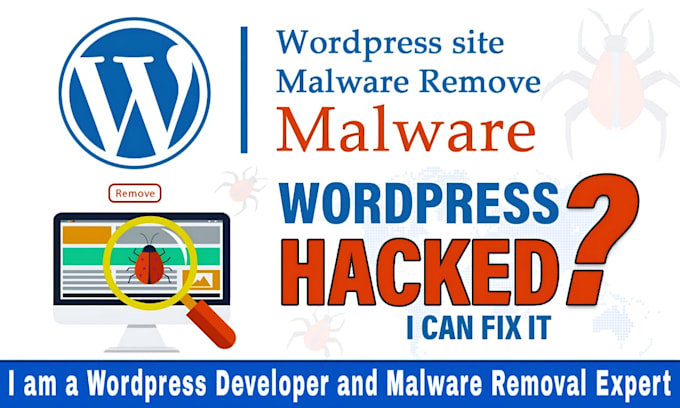 Malware remove professionally in your wordpress website by Kawserahammedka | Fiverr