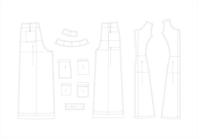 Digital pdf sewing pattern maker for your store by Patternstudioo | Fiverr