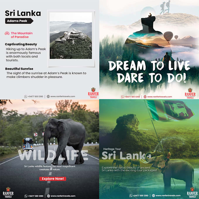 Design the best social media posts and headers by Puvilk | Fiverr