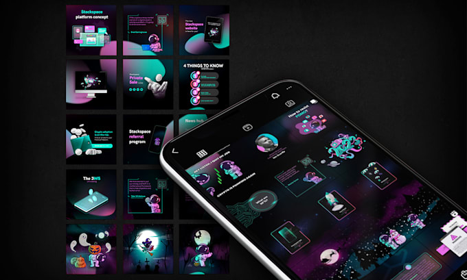 Create premium post templates by Iorpatricia | Fiverr