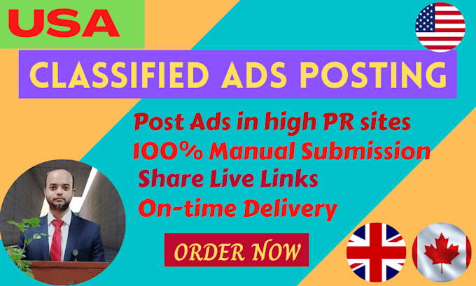 Post classified ads in top ranked sites in usa by Faruk1288 | Fiverr