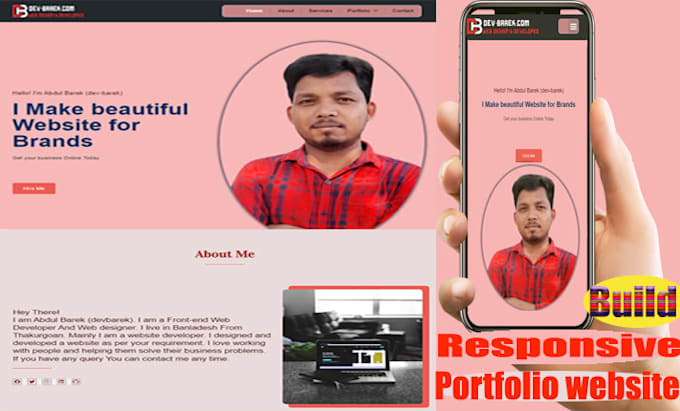 Design a modern responsive personal or business portfolio website by ... Design a modern responsive personal or business portfolio website by ...