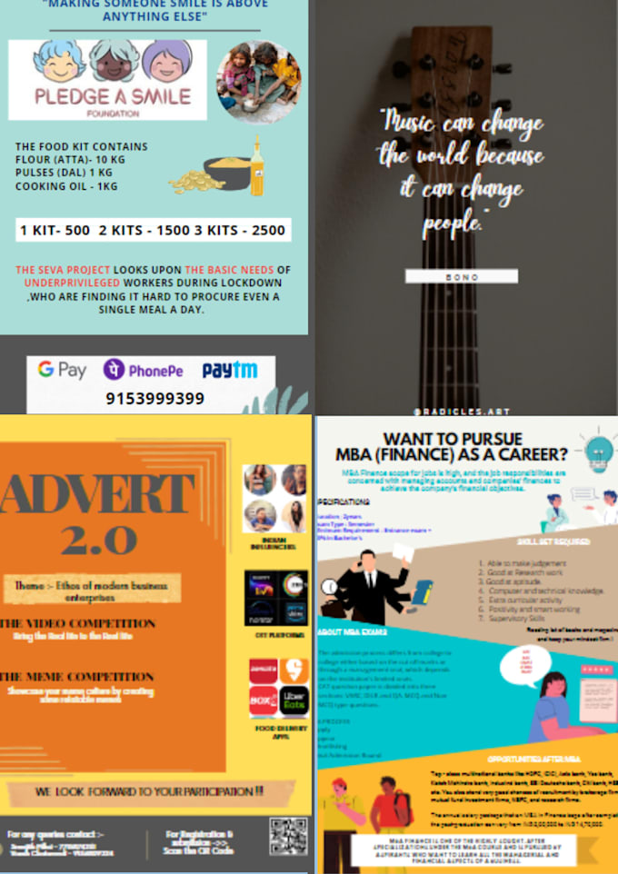 Create eye catching digital posters for your brand by Radhikamahes896 ...