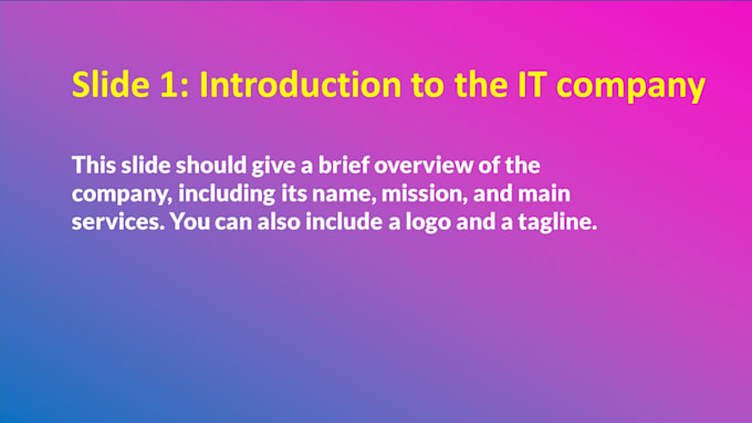 Create a strong impact with professional written slides by Mofattah ...