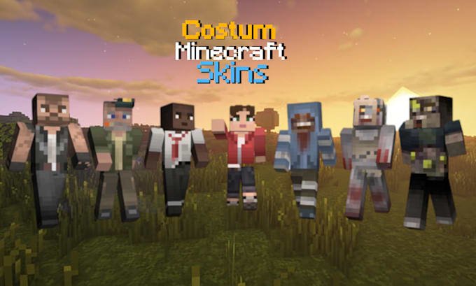 Design you a custom quality minecraft skin by Etwas_faules | Fiverr