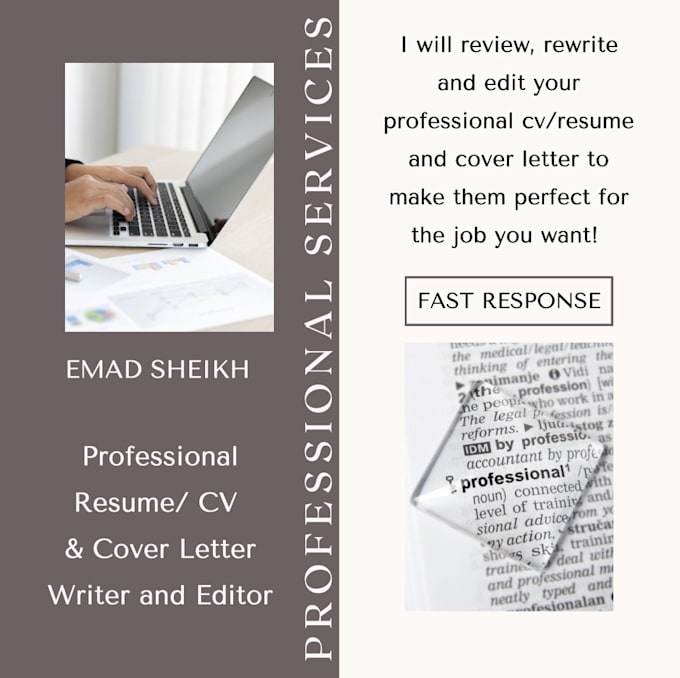 Review, rewrite and edit your professional cv and cover letter by ...