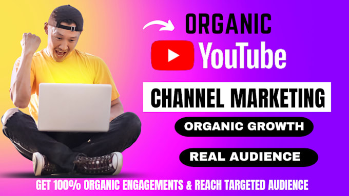 Do organic youtube channel promotion by increase views and subs by ...