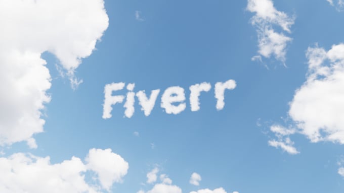 Write your text or name in the sky with clouds by Zakiy_grapich | Fiverr