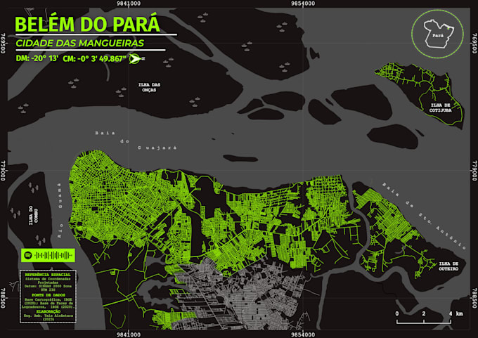 Make an useful and beautiful maps for you by Tais_alcantara | Fiverr