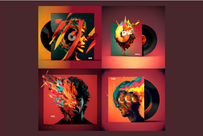 Create a modern album cover for spotify by Jojam1 | Fiverr