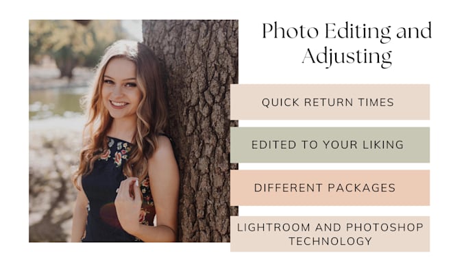 Edit and adjust your photos to your liking by Mandyfranks | Fiverr