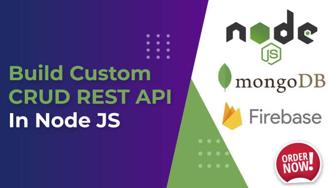 Build crud rest api in nodejs by Sm_coders | Fiverr Build crud rest api in nodejs by Sm_coders | Fiverr