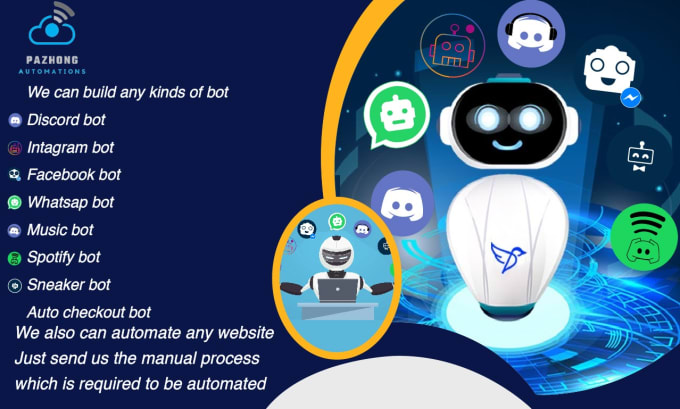 Build any kind of bots and automate your boring task by Bliffeld25 | Fiverr
