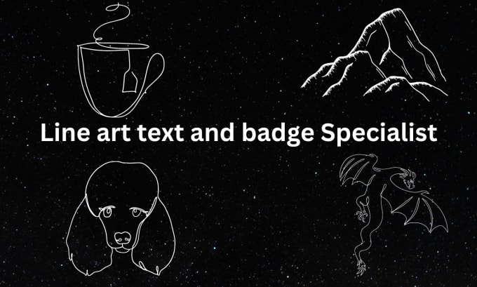 Do modern line art text badge logo design by Adilasfahan | Fiverr