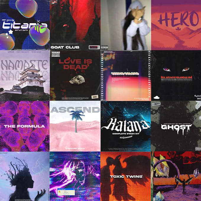 Create cover art for your song, beats, sample packs, etc by Stafford ...