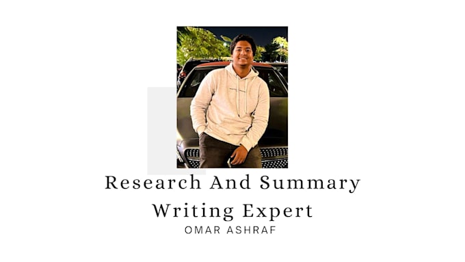 Do research at its best with an accurate and timely summaries by Omar ...