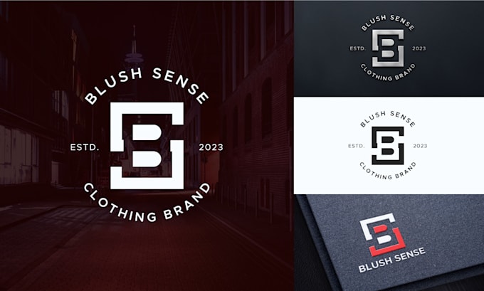 Design A Bold And Urban Initial Monogram Logo For Your Streetwear