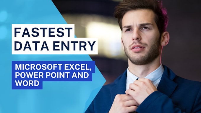 Do fastest data entry power point presentation by Arslan_279 | Fiverr