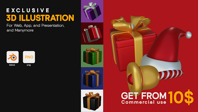 Create 3d icon for interface platform by Qorihadisahhal | Fiverr