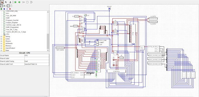 Do digital design work using logisim by Usmanalig457 | Fiverr