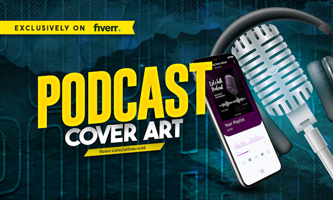 Design podcast cover art, podcast cover design, podcast logo and ...