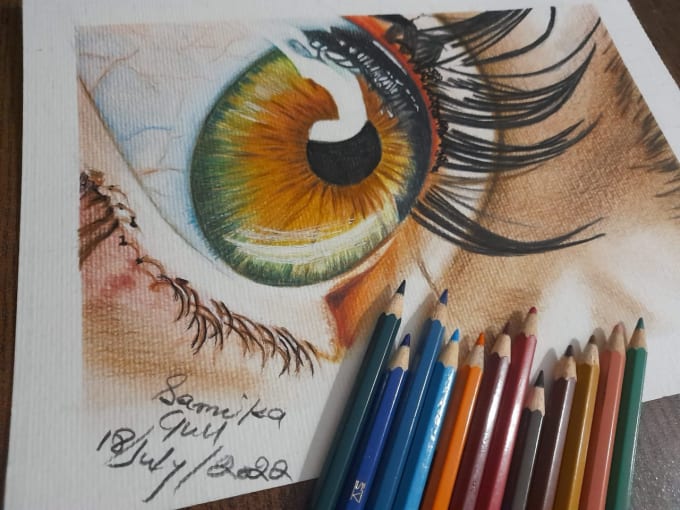 Draw an attractive color pencil portrait from your photo by ...