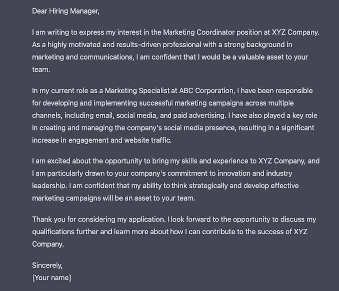 Create high quality resume and cover letters by Markhainesss | Fiverr