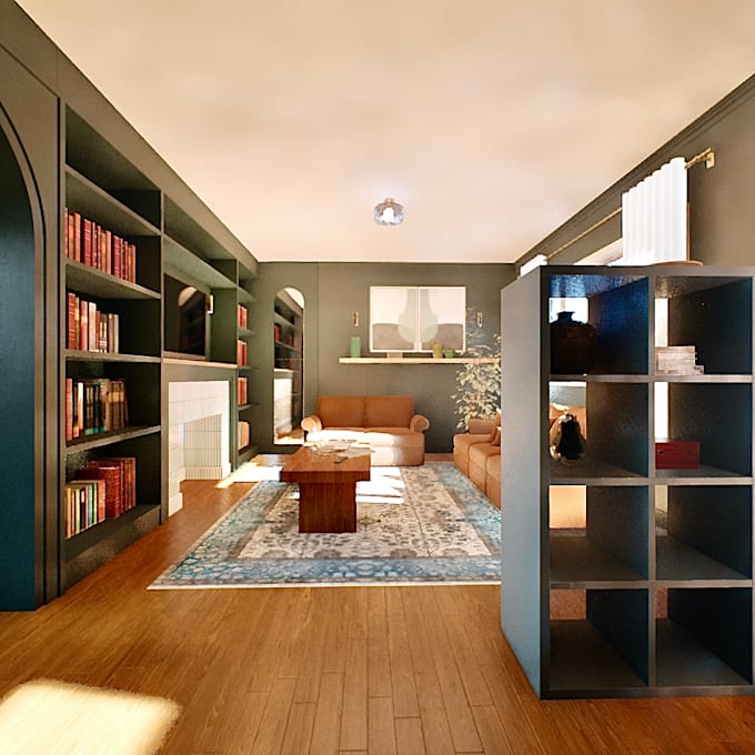 Interior design your room, including a layout and a shopping list by ...